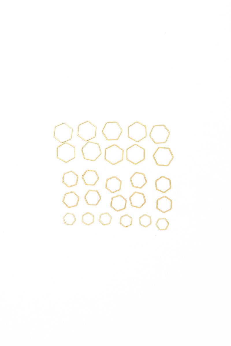 Hexagon Stitch Markers Beehive Wool Shop | Shop Notions & Tools Online